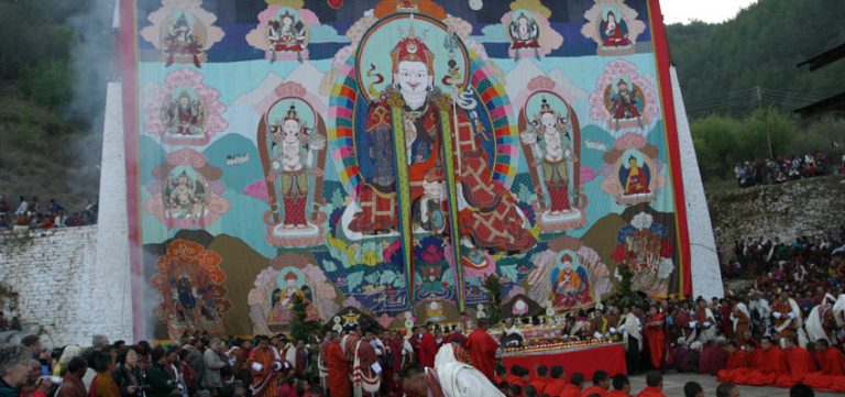 Paro Tshechu, the most popular festivals in Bhutan